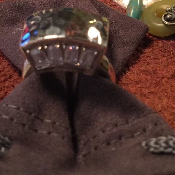 Silpada | Jewelry | Silpada R359 Sterling Silver Cz Tiara Ring | Poshmark